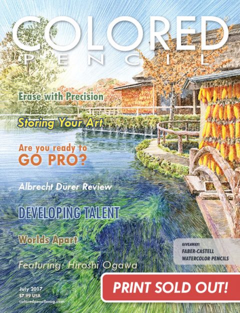 July 2017 Issue | COLORED PENCIL Magazine