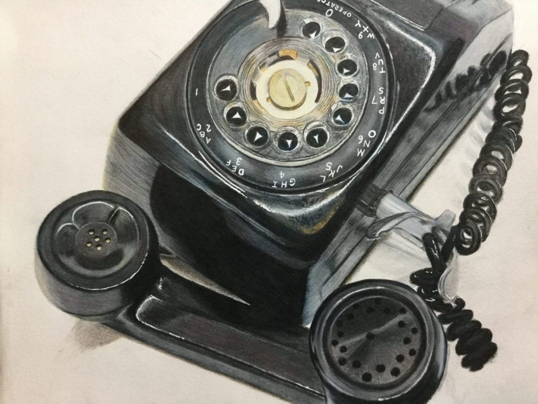 June 2018 Art Challenge – “Rotary Dial” #1806 | COLORED PENCIL Magazine