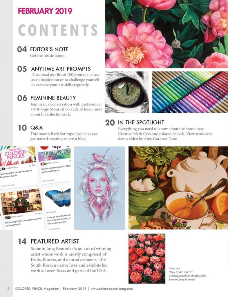 February 2019 Issue | COLORED PENCIL Magazine