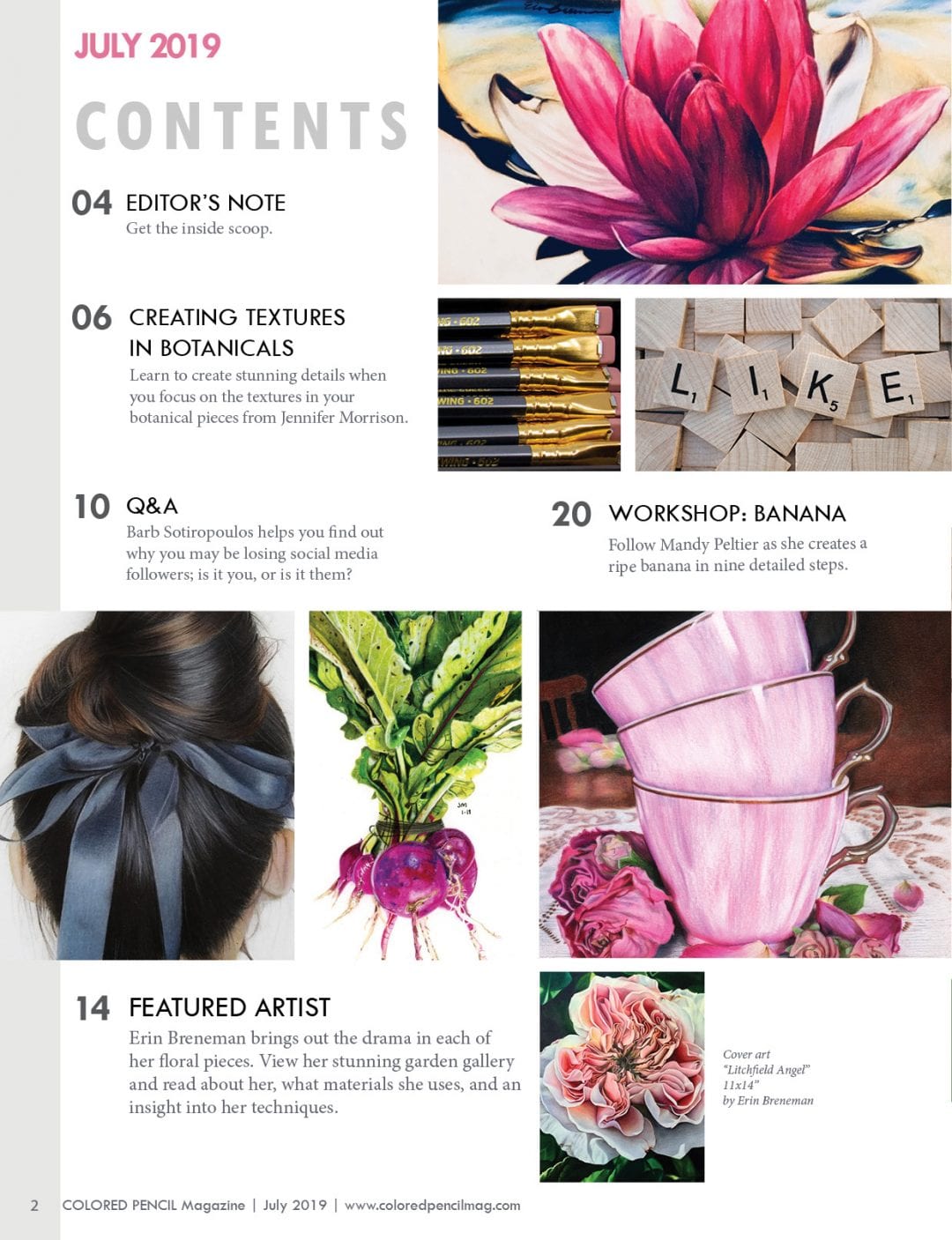 July 2019 Issue | COLORED PENCIL Magazine