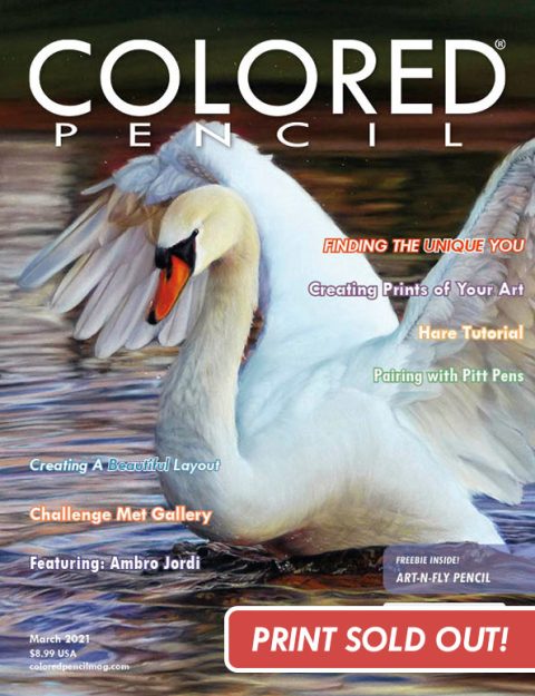 March 2021 Issue | COLORED PENCIL Magazine